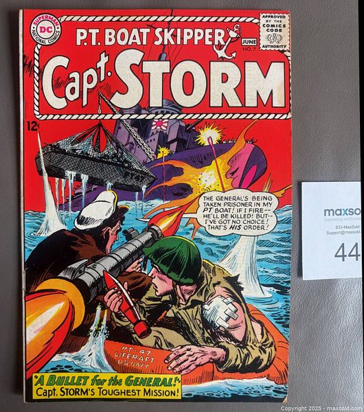 1965 DC Capt. Storm #7 Comic Book | Maxsold