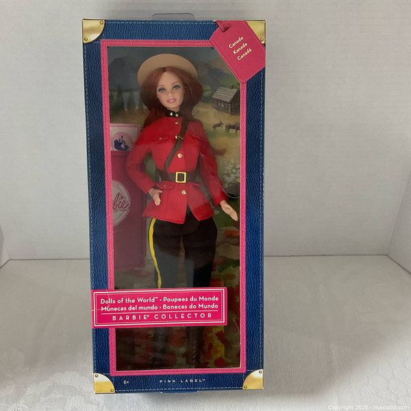 Mountie Barbie limited collector edition doll | Maxsold