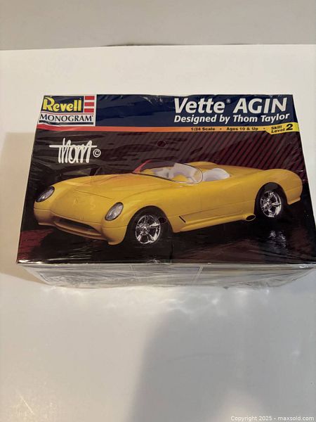 Revell 1:25 Vette Agin sealed model kit | Maxsold