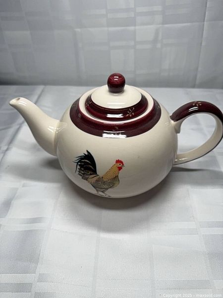 Creative Tops England ceramic rooster teapot | Maxsold