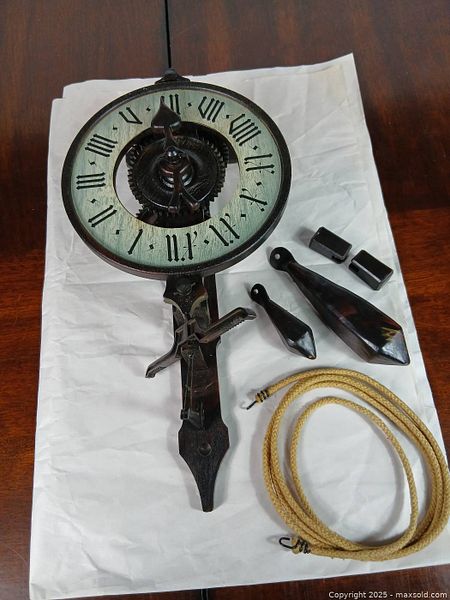 Assembled 15th Century Model Clock Kit | Maxsold