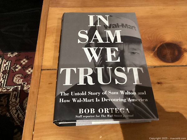In Sam We Trust hardcover book | Maxsold
