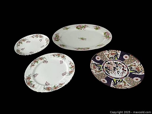 Imari, Radford, Limoges bone china plates & platter | Maxsold