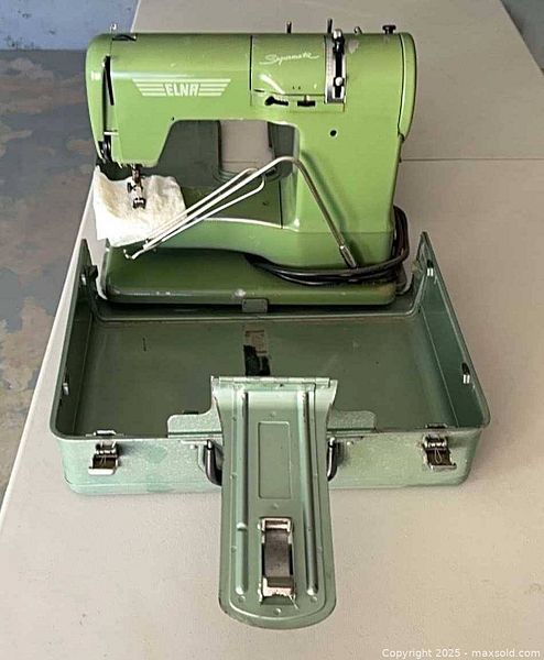 Elna Supermatic Vintage Sewing Machine Maxsold