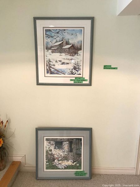 Laura Berry signed limited edition prints (2) | Maxsold