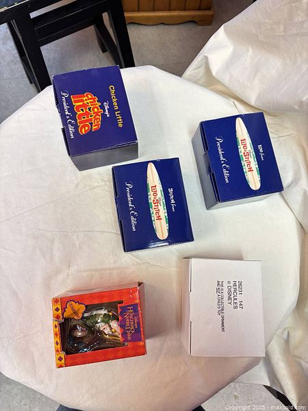 Disney President's Edition collectible ornaments | Maxsold