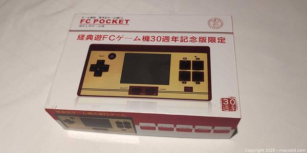 FC Pocket 30th Anniversary handheld console | Maxsold