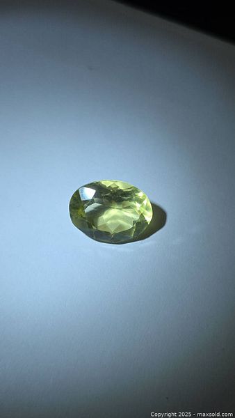 8.44ct natural lemon citrine oval | Maxsold