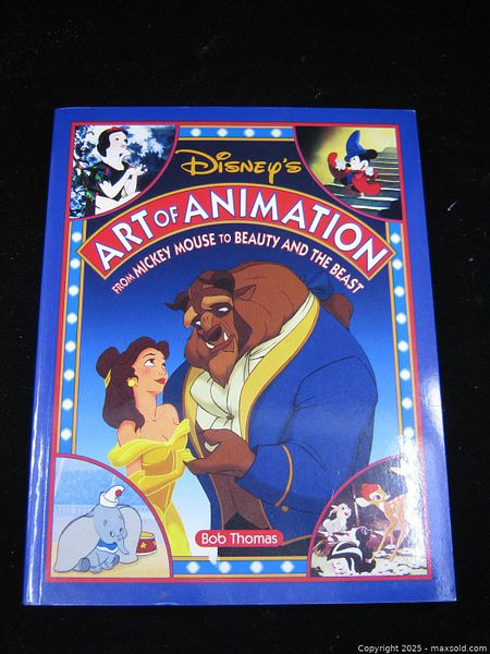 1991 first edition Disney Art of Animation softcover | Maxsold