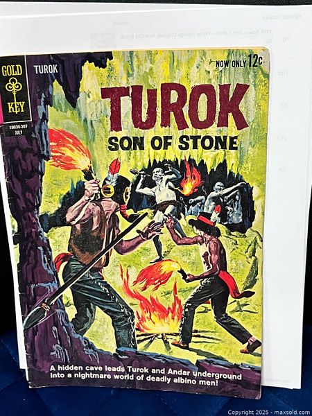 1963 Turok, Son of Stone comic No.34 | Maxsold
