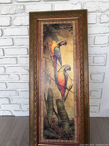Steve Butler Macaw Art Print | Maxsold