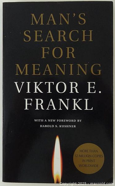Man's Search For Meaning Book | Maxsold