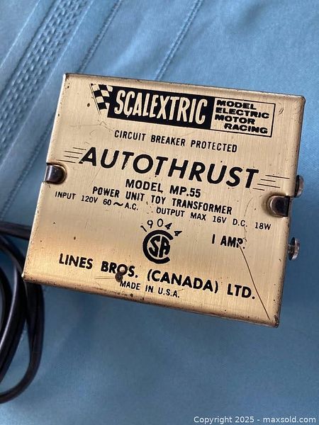 Scalextric Autothrust MP.55 transformer | Maxsold