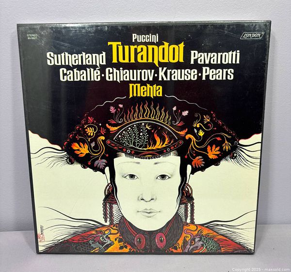 Puccini Turandot sealed vinyl box set | Maxsold