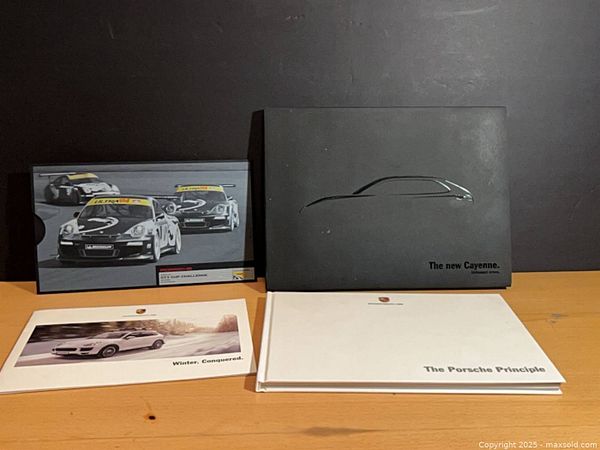 Porsche Promotional Booklets Collection | Maxsold
