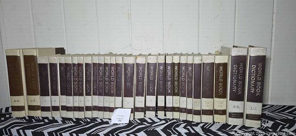 World Book Encyclopedia, Dictionaries, Year Books | Maxsold