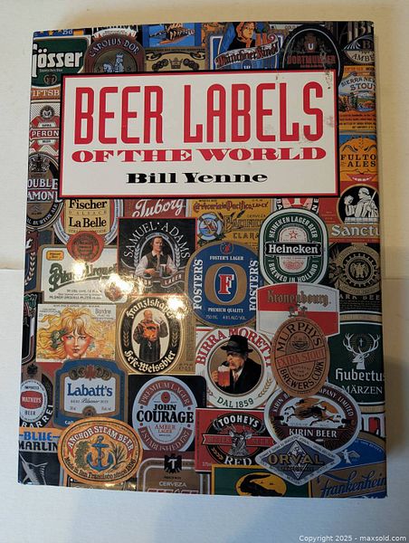 Beer Labels of the World hardcover book | Maxsold