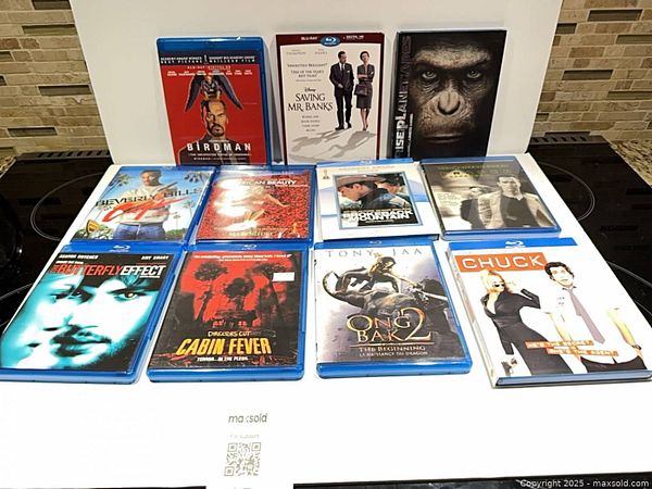 11 Blu-ray discs | Maxsold