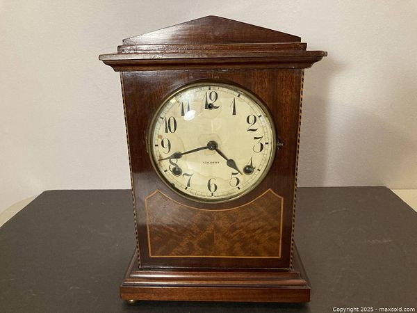 Antique Gilbert Key Wind Mantle Clock | Maxsold