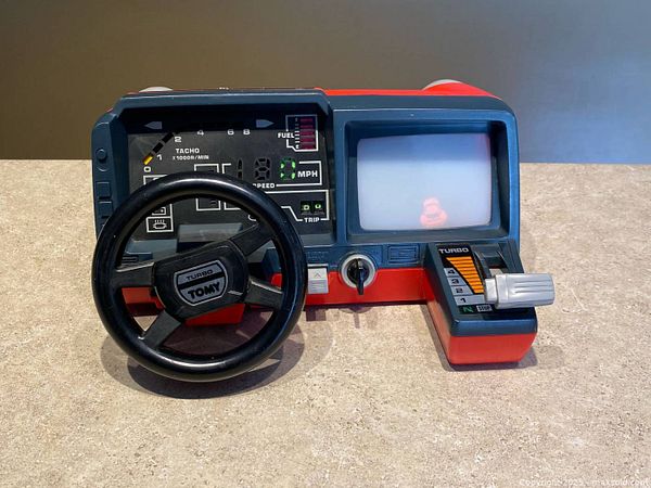 TOMY Turnin’ Turbo Dashboard electronic driving simulator 1983 | Maxsold