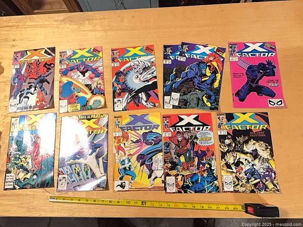 Marvel X-Factor Comic Issues 23, 24, 40-47 (10) | Maxsold