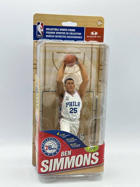 Ben Simmons Philadelphia 76ers McFarlane action figure | Maxsold
