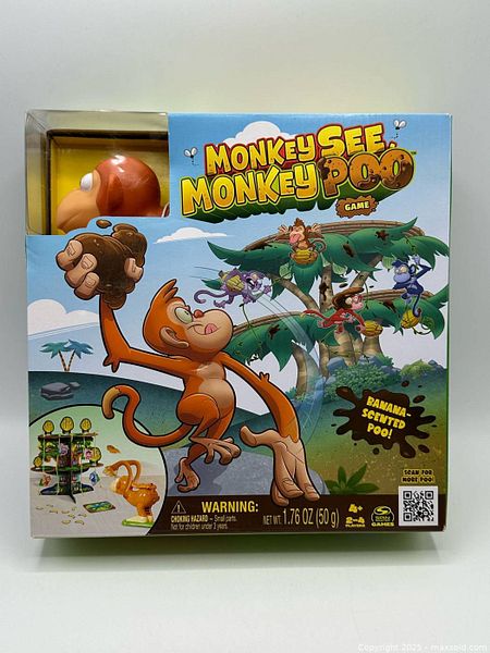 Monkey See Monkey Poo Board Game | Maxsold