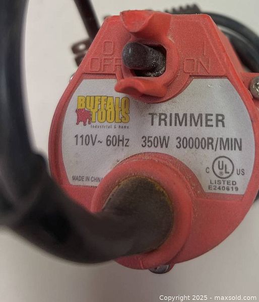 Buffalo Tools 110V 350W laminate trimmer | Maxsold
