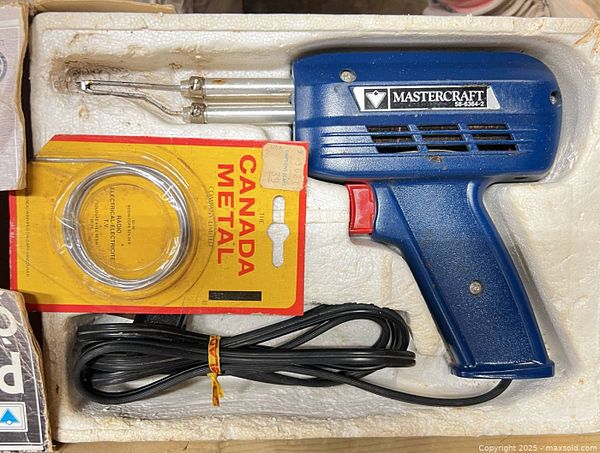 Mastercraft dual heat soldering gun | Maxsold