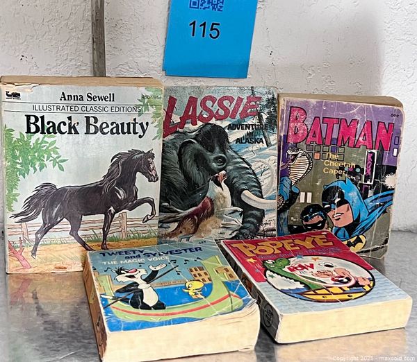 Five Whitman Big Little Books 1960s-70s | Maxsold