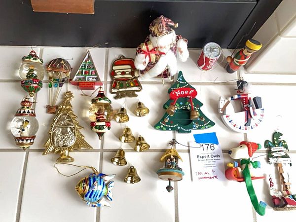 Coca-Cola Can And Nativity Scene Ornaments | Maxsold