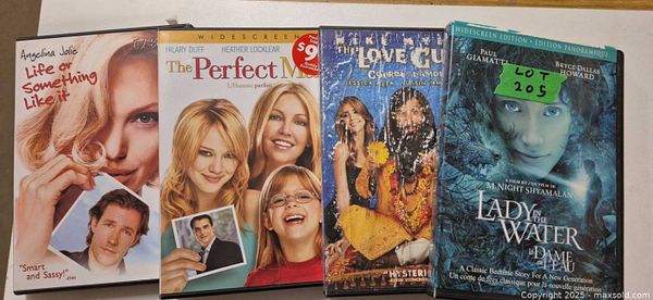 4 Assorted DVDs | Maxsold