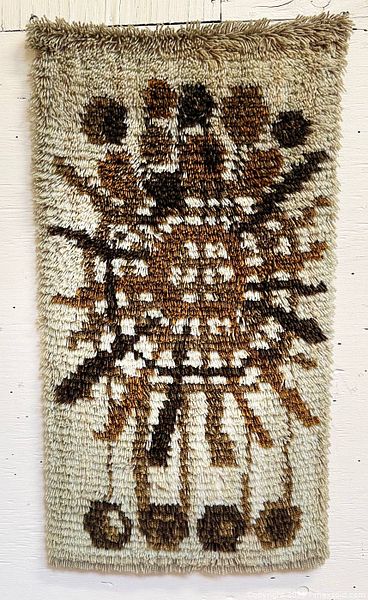 Danish Ege Rya wool wall rug | Maxsold