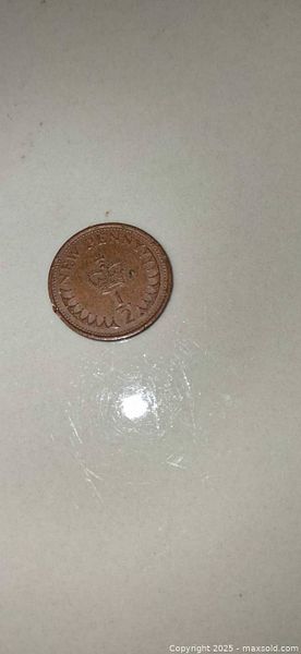 Queen Elizabeth II Copper 1 Cent Coin | Maxsold