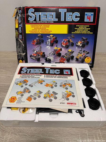 Remco Steel Tec 4 Construction Vehicles Set | Maxsold