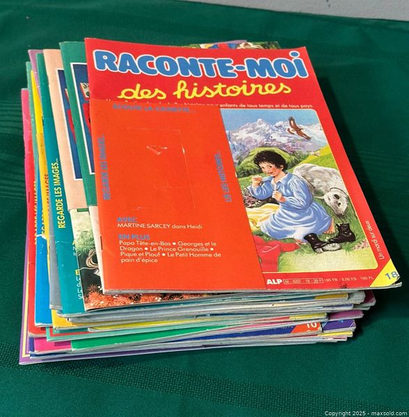 Raconte-moi des histoires French children’s books, 25 | Maxsold