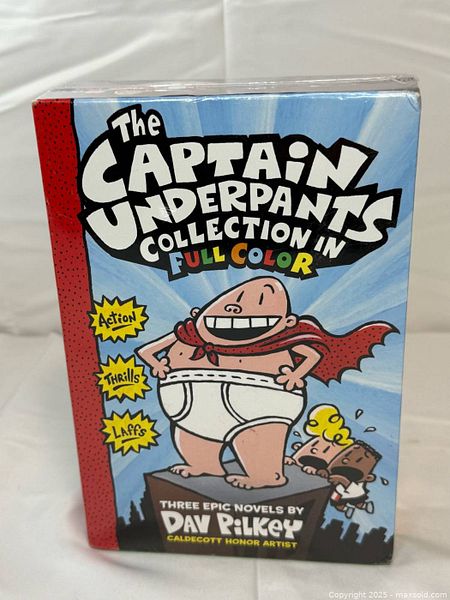 Captain Underpants Full Color 3-Book Box Set | Maxsold