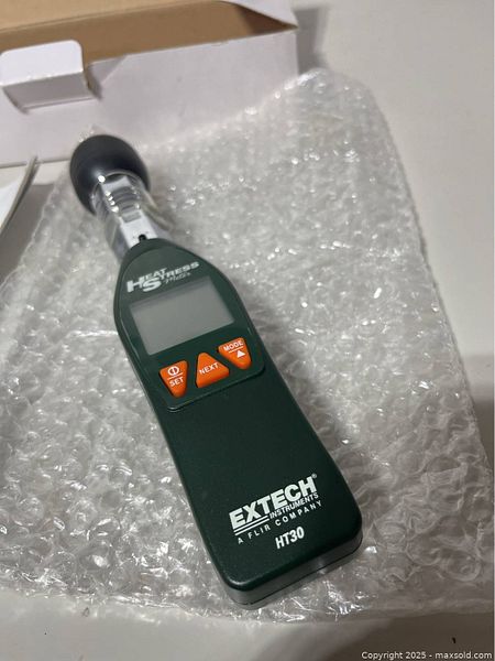 Extech HT30 Heat Stress WBGT Meter | Maxsold