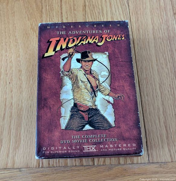 Indiana Jones Complete 4-Disc DVD Collection | Maxsold