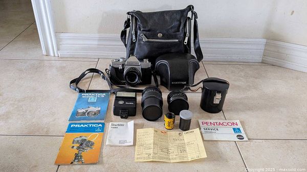 Praktica Super TL3 35mm SLR camera set | Maxsold