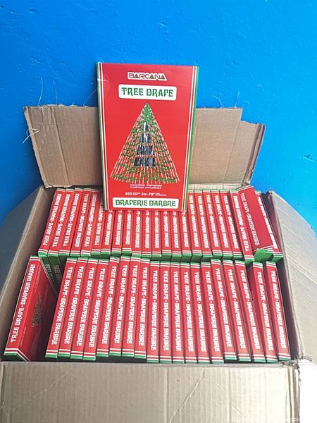 Barcana Tree Drape light sets, sealed | Maxsold