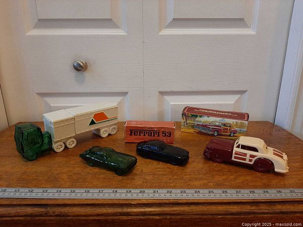 Avon vehicle-shaped aftershave cologne bottles | Maxsold
