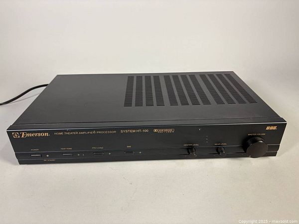 Emerson HT-100 home theater amplifier processor | Maxsold