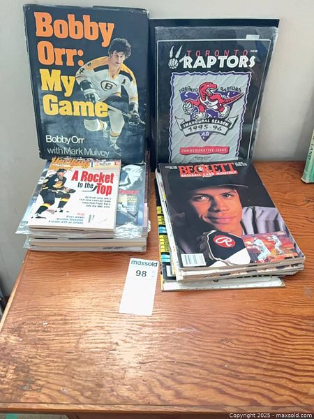 British Open Numbered Print and Sports Magazines | Maxsold