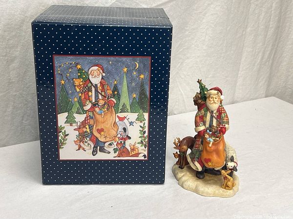 Ellen Stouffer Santa’s Generosity Figurine First Edition 1999 #7 With ...