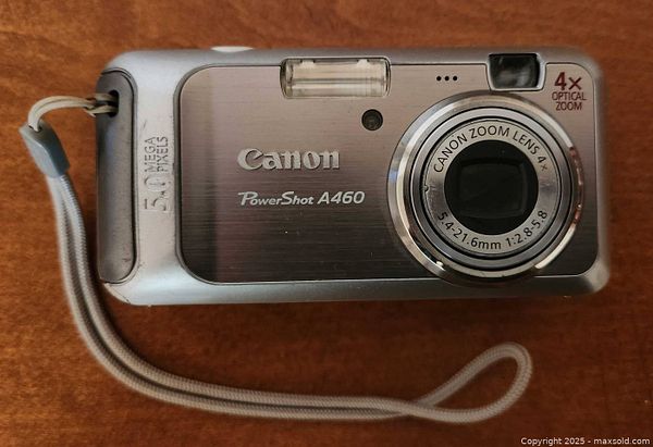 Canon PowerShot A460 5.0MP Camera | Maxsold