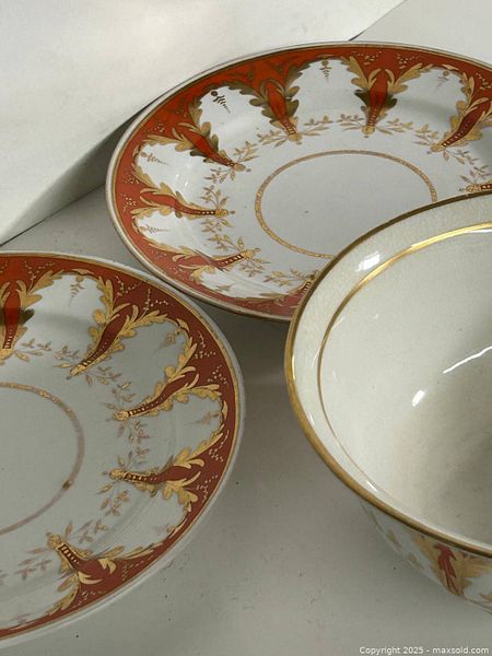 Antique ceramic plates and bowl | Maxsold