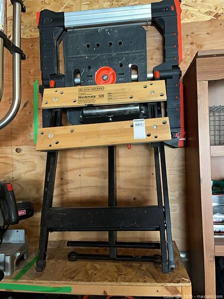 BLACK+DECKER Workmate 125 portable workbench | Maxsold