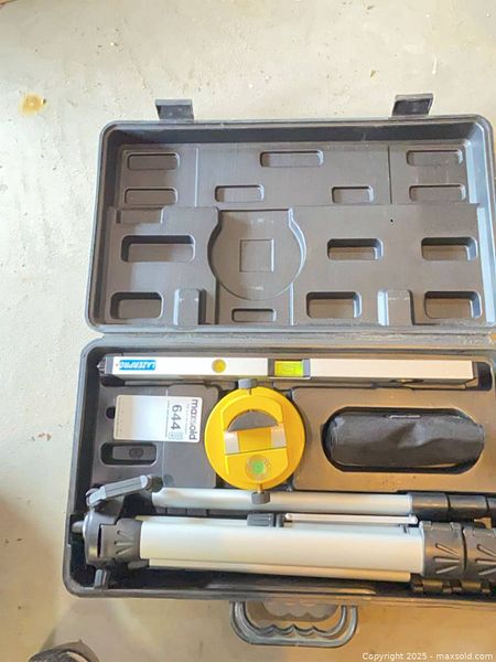 LazerPro laser level kit, tripod, case and Workforce tool bag of ...