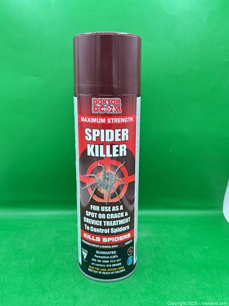 Doktor Doom Spider Killer Aerosol Can | Maxsold